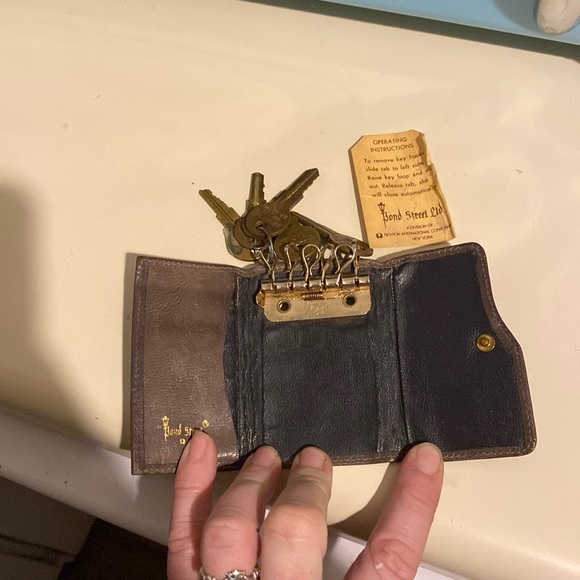 Office | Vintage Key Walletkey Organizerpouchkey Fold Has Original ...